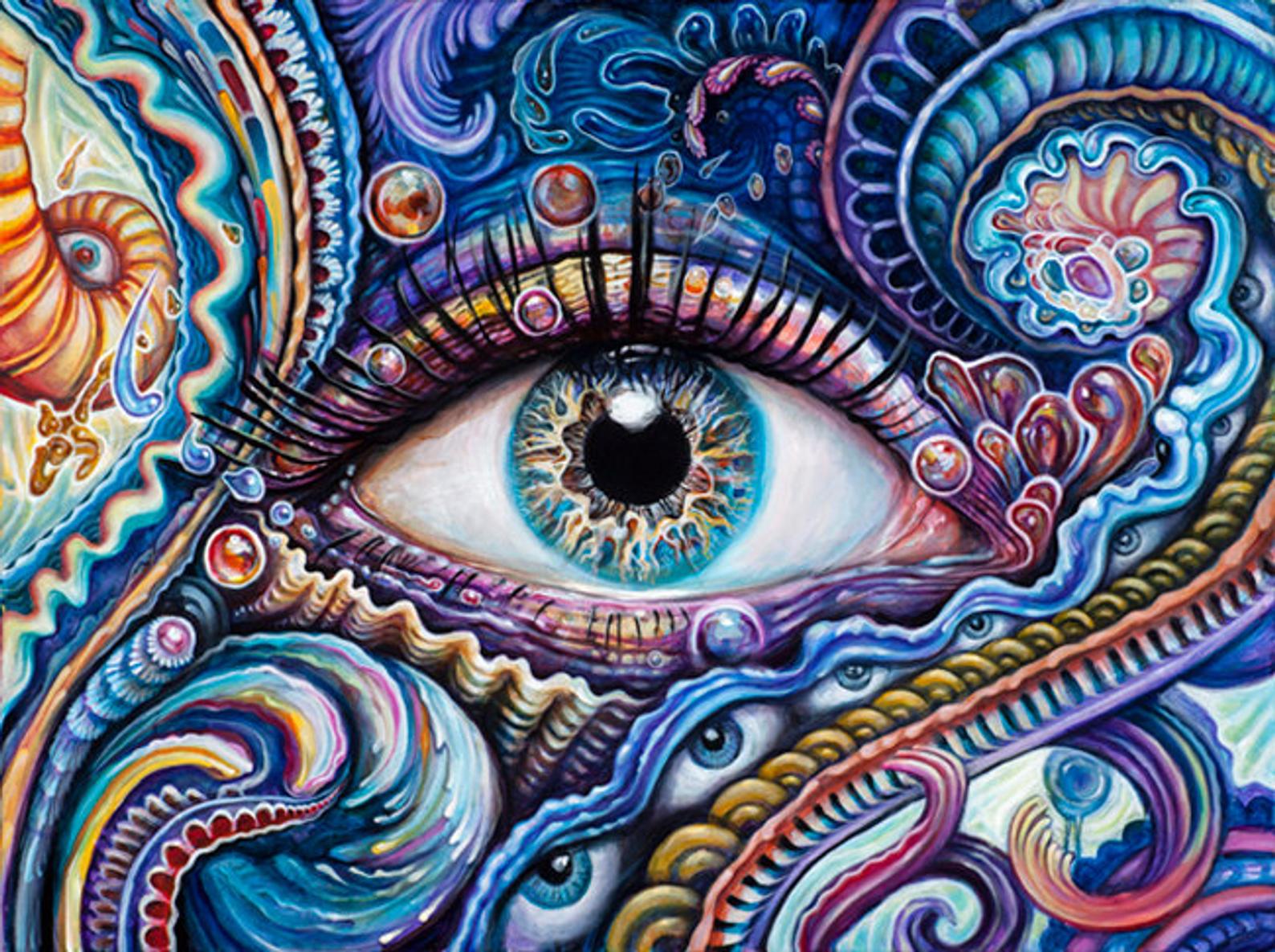 Trippy Drawings Of People